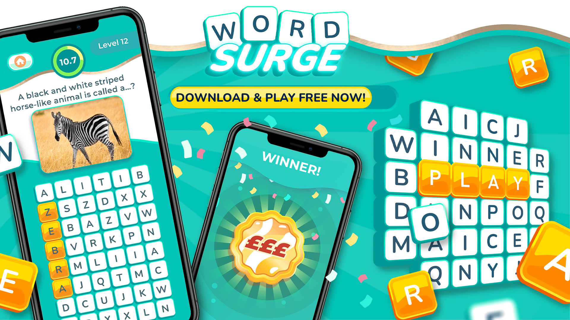 Download and play WordSurge for free! | This Morning
