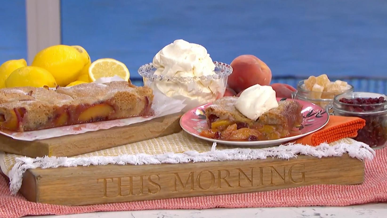 April Jackson’s perfect peach cobbler | This Morning