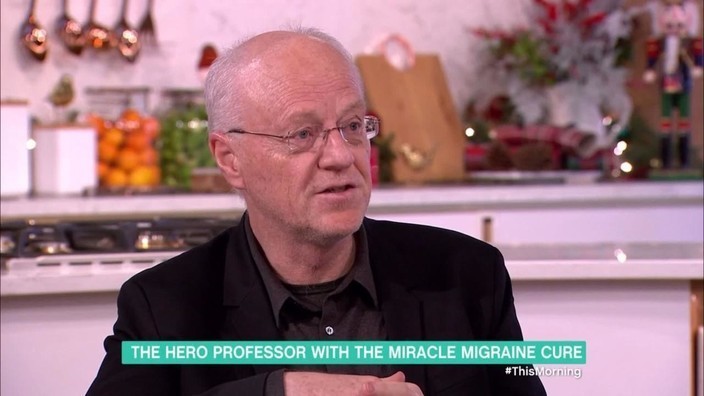 The hero professor with the miracle migraine cure | This Morning
