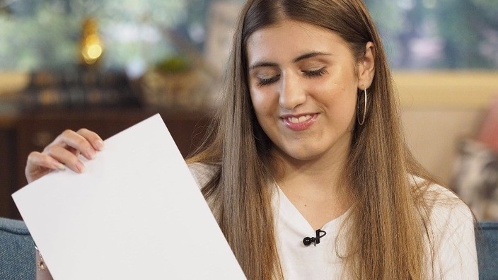 Brave Grenfell survivor Ines Alves gets GCSE results | This Morning