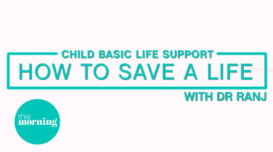How to administer basic life support for children | This Morning