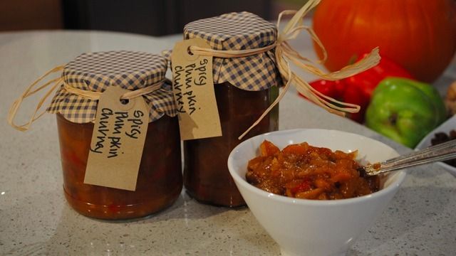 Spicy pumpkin chutney | This Morning