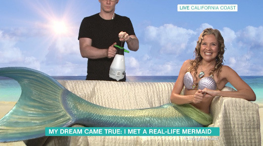 'There's nothing worse than a dry mermaid' | This Morning