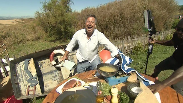 When the helicopter came for lunch ? | This Morning