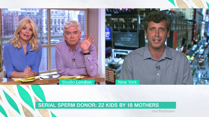 The Sperminator: Women beg me to get them pregnant | This Morning