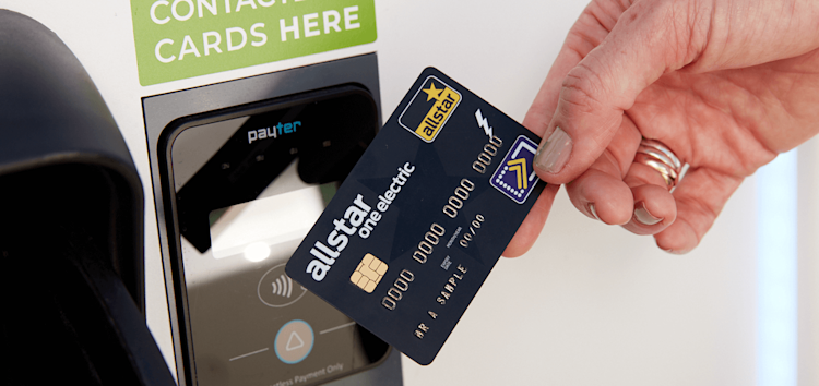 How do I use my RFID card for EV charging? | Allstar EV Charging
