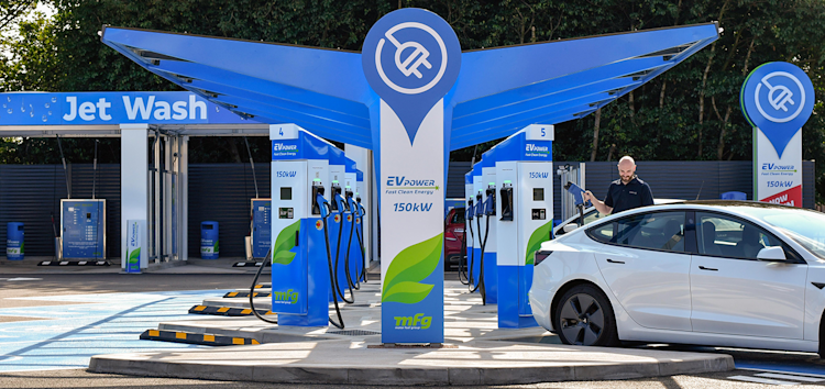 MFG’s ultra-rapid charging network now live on Zap-Map and Allstar’s ...