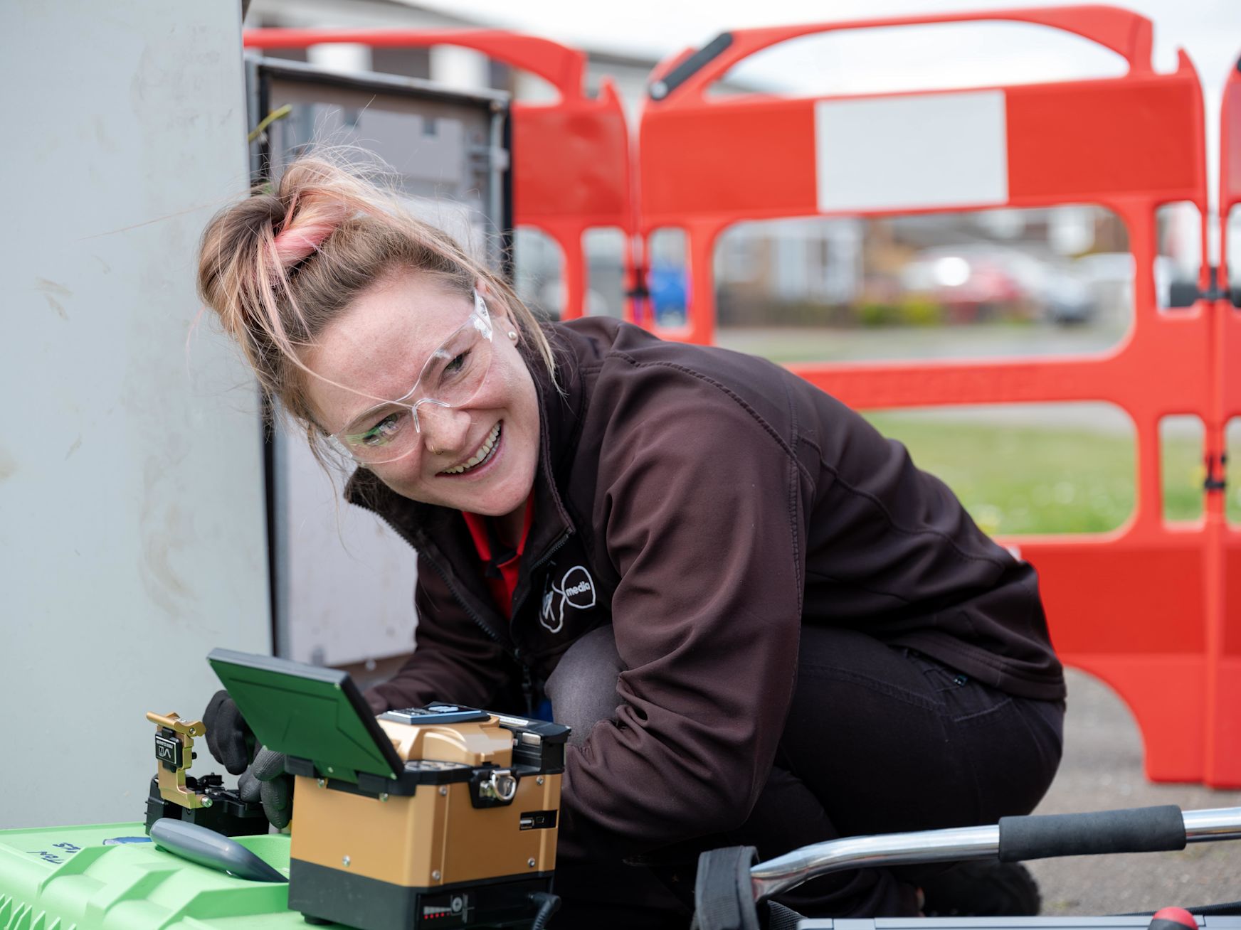 Going green: Virgin Media O2 reveals first electric vans | Virgin