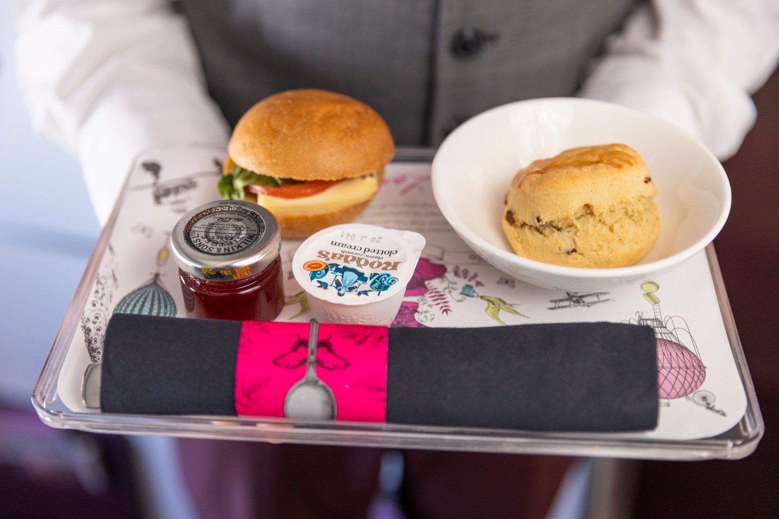 Virgin Atlantic First Class Menu