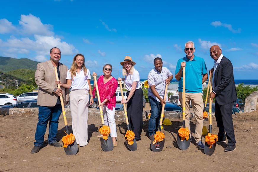 Unite BVI breaks ground on the new youth centre in Virgin Gorda | Virgin