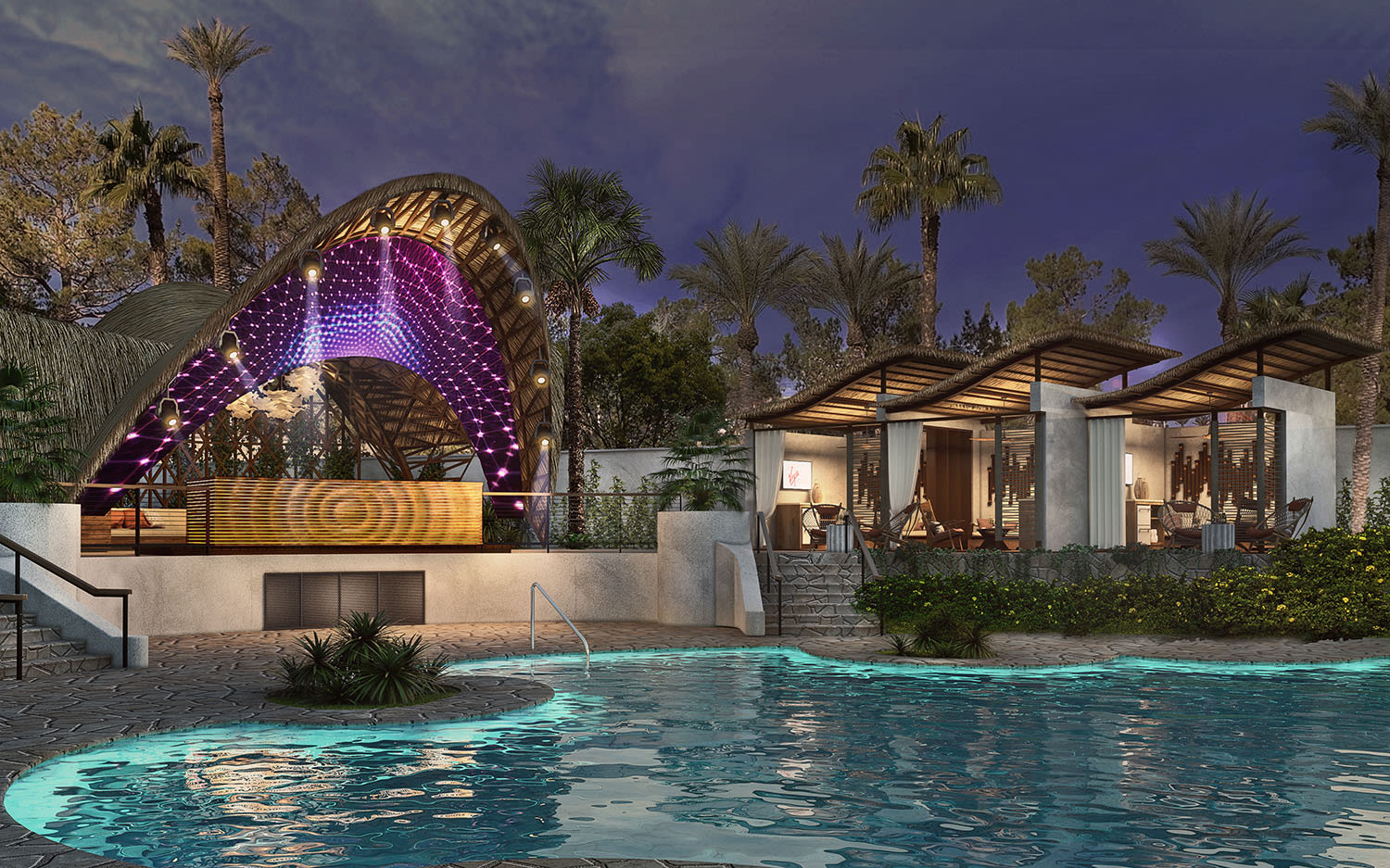 Is this the best swimming pool in Las Vegas? | Virgin