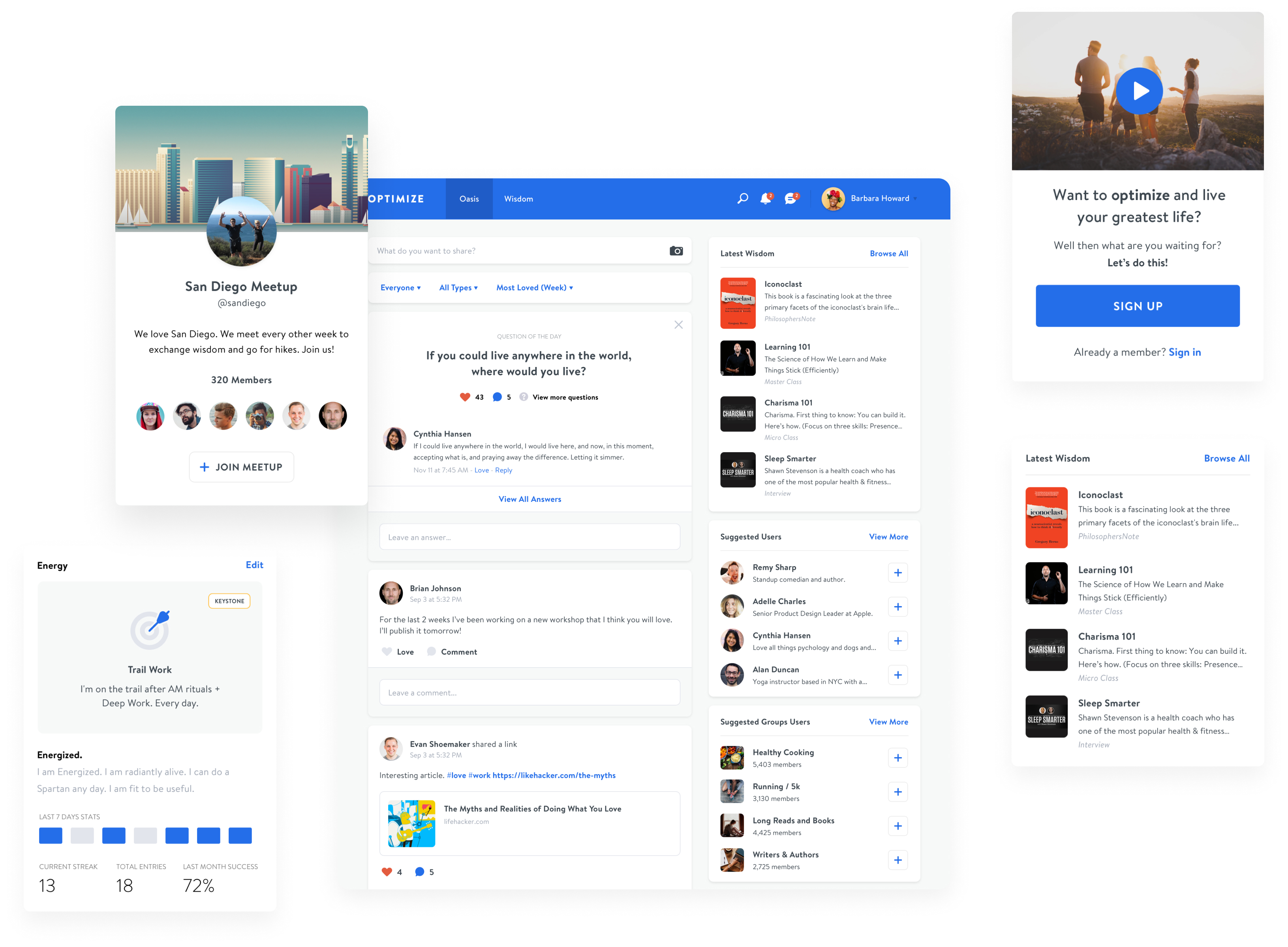 Optimize | webuild - product design for startups