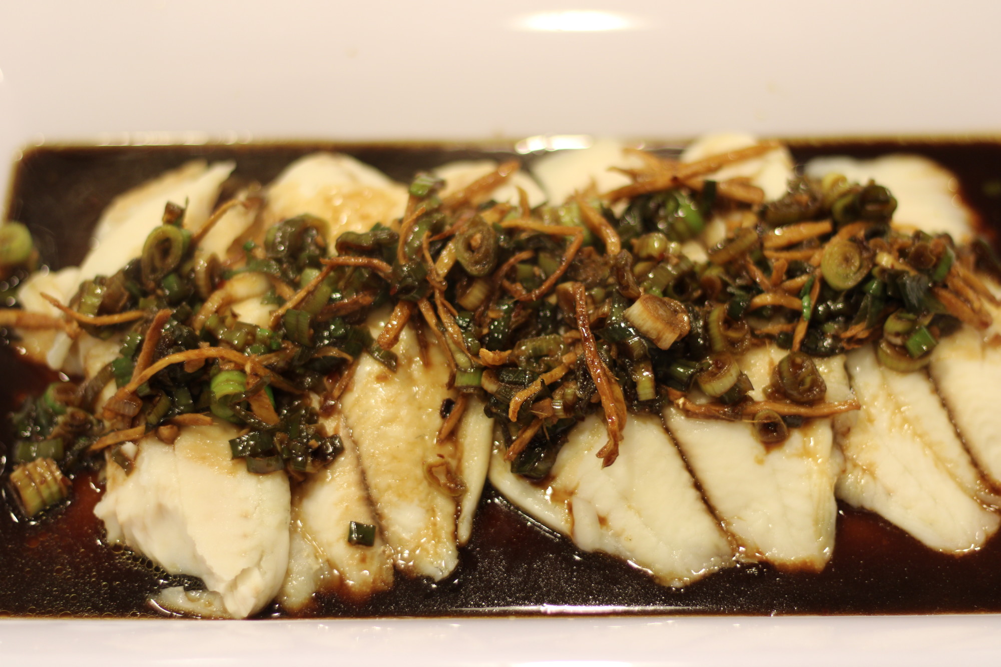 Steamed Tilapia with Soy Sauce and Ginger | JUST THE DARN RECIPE