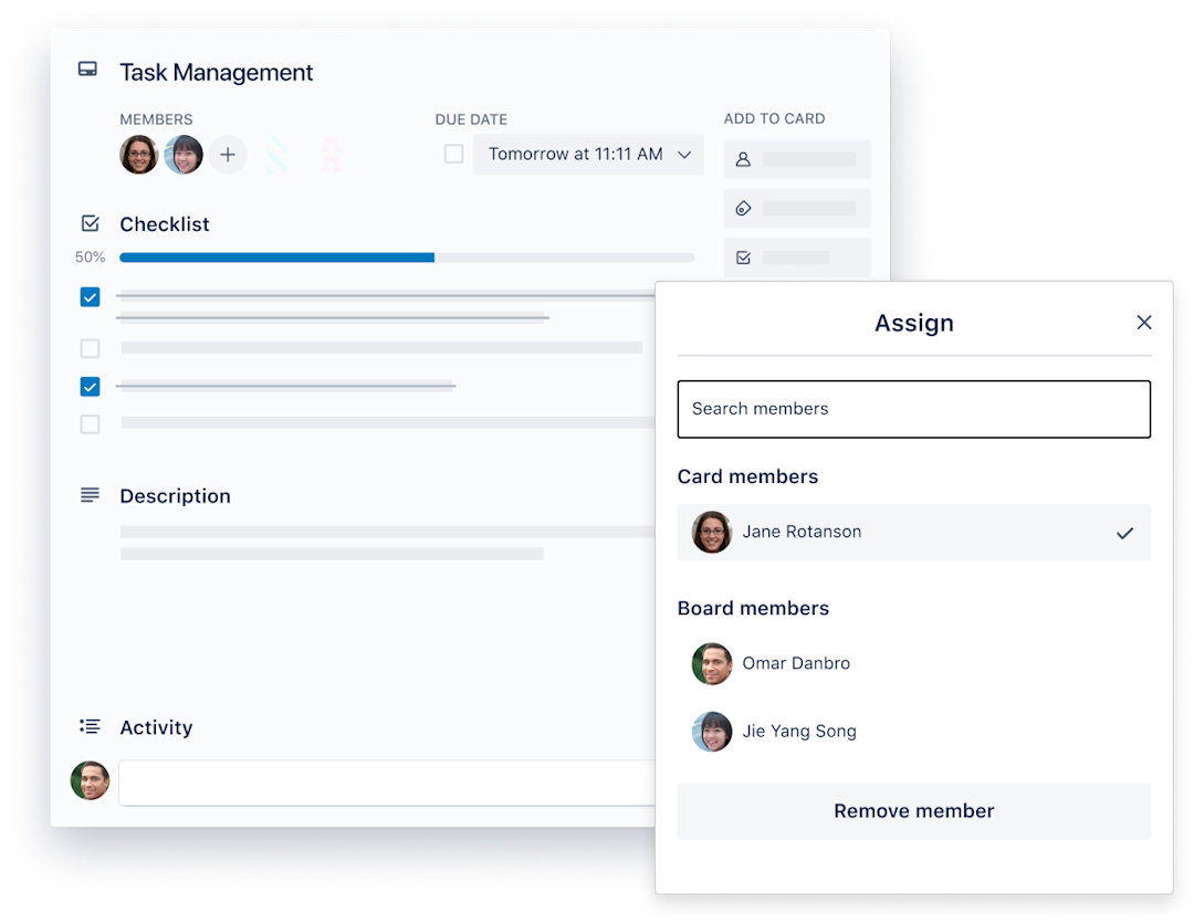 1 つの共有スペースでタスクを管理する | Trello | Trello