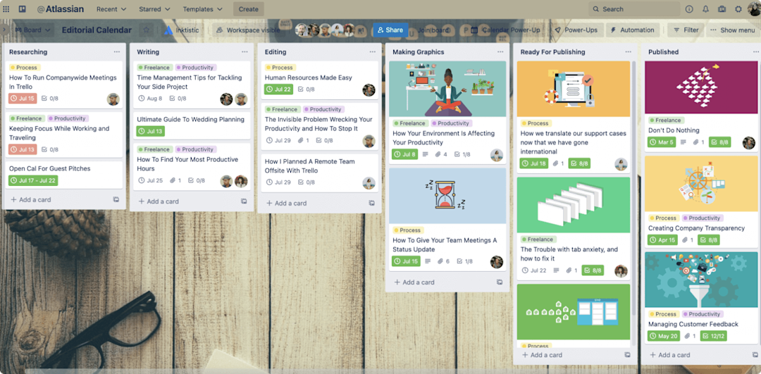 Reduce el esfuerzo del trabajo en equipo con Trello Standard | Trello