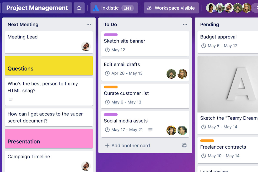 Trello For Team Management