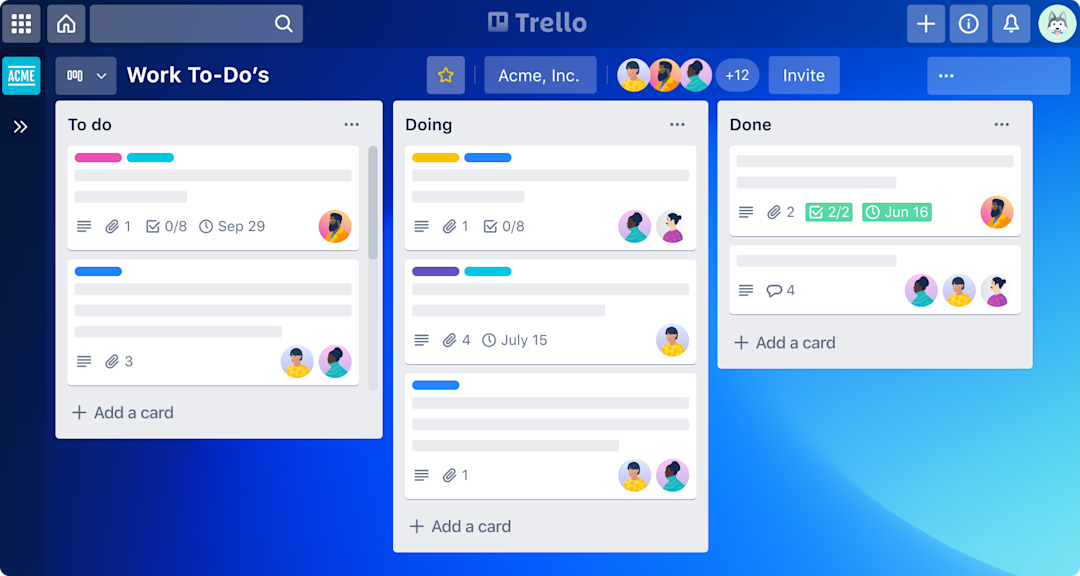 Trello Industry Solution: Professional Services | Trello