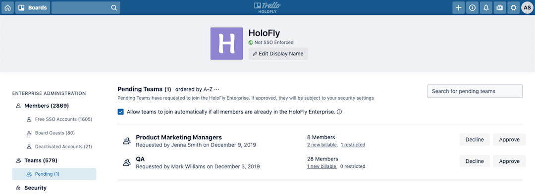 Enterprise Admins and the Trello Enterprise Admin Dashboard | Trello