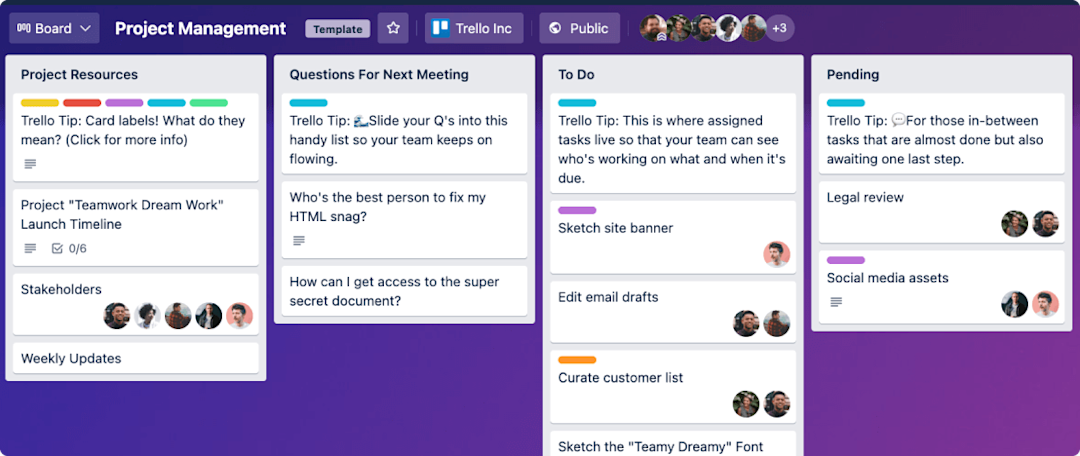 Industry Solution: Finance | Trello