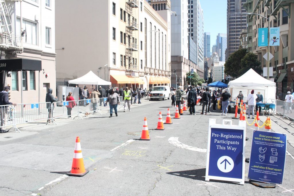 COVID-19 Vaccination Efforts in San Francisco Target People ...