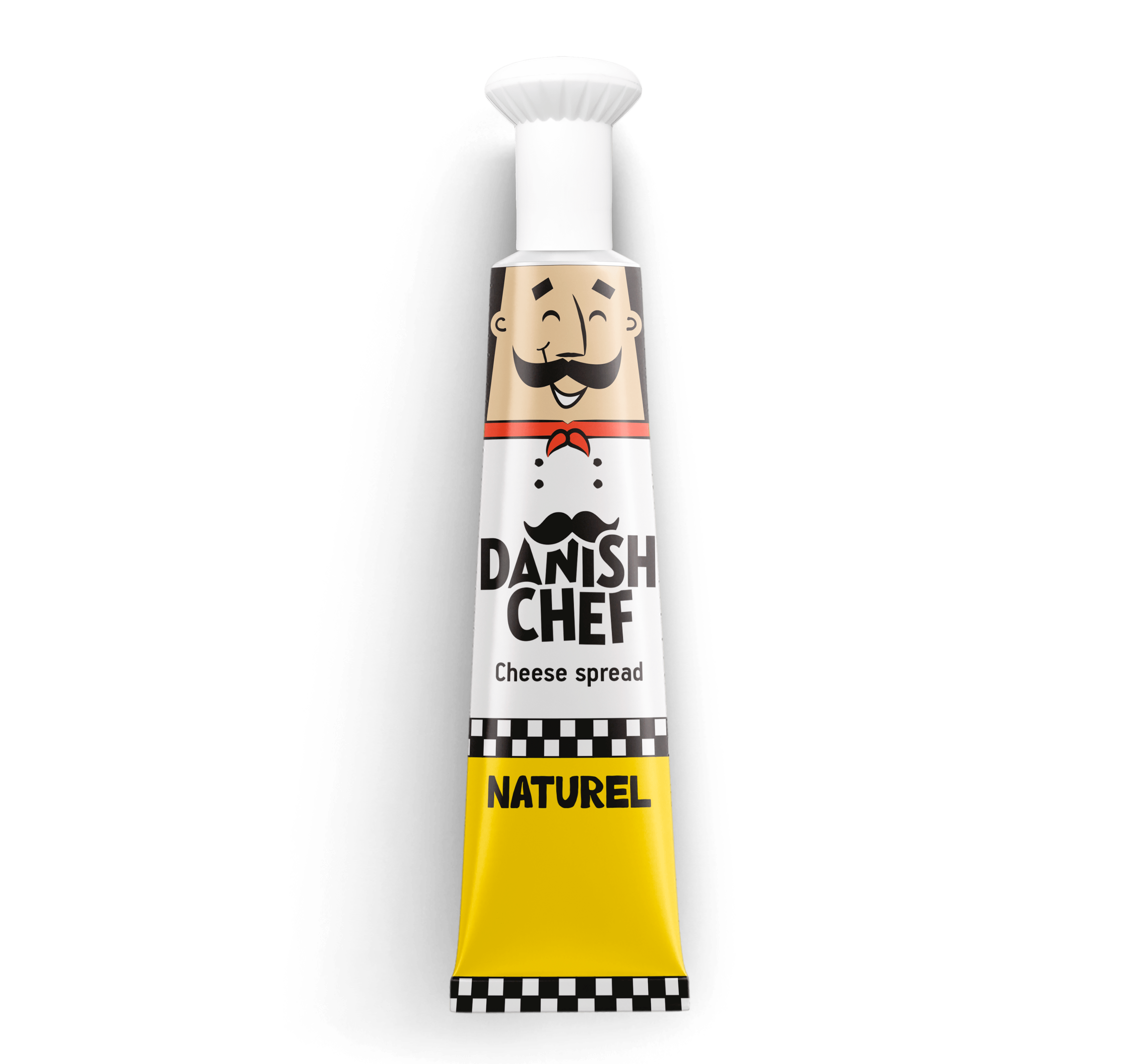 Danish Chef Smeerkaas naturel Per Tube 85 g