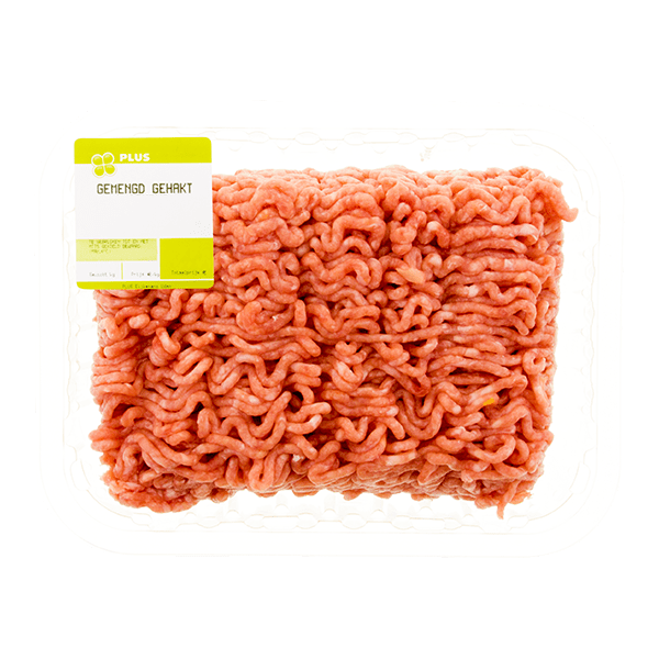 PLUS Gemengd gehakt ongekruid Per 500 gram