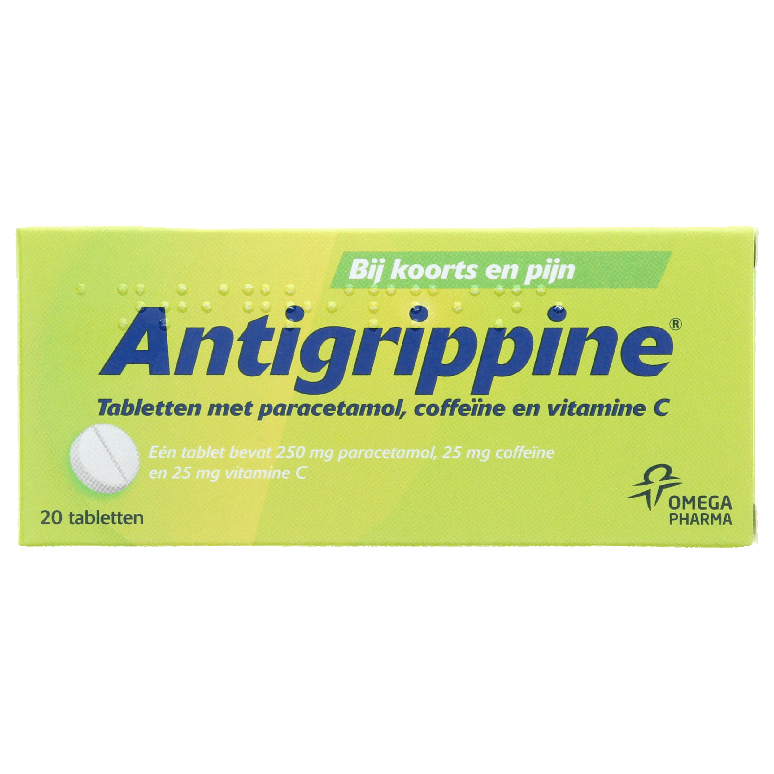 Antigrippine Tabletten 20st Per Stuk 20 st
