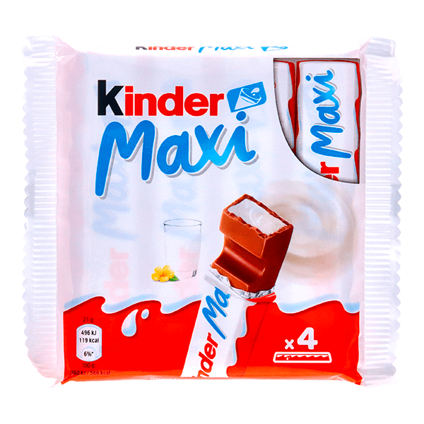 Kinder Kindermaxi T4 Per Wikkel 84 g