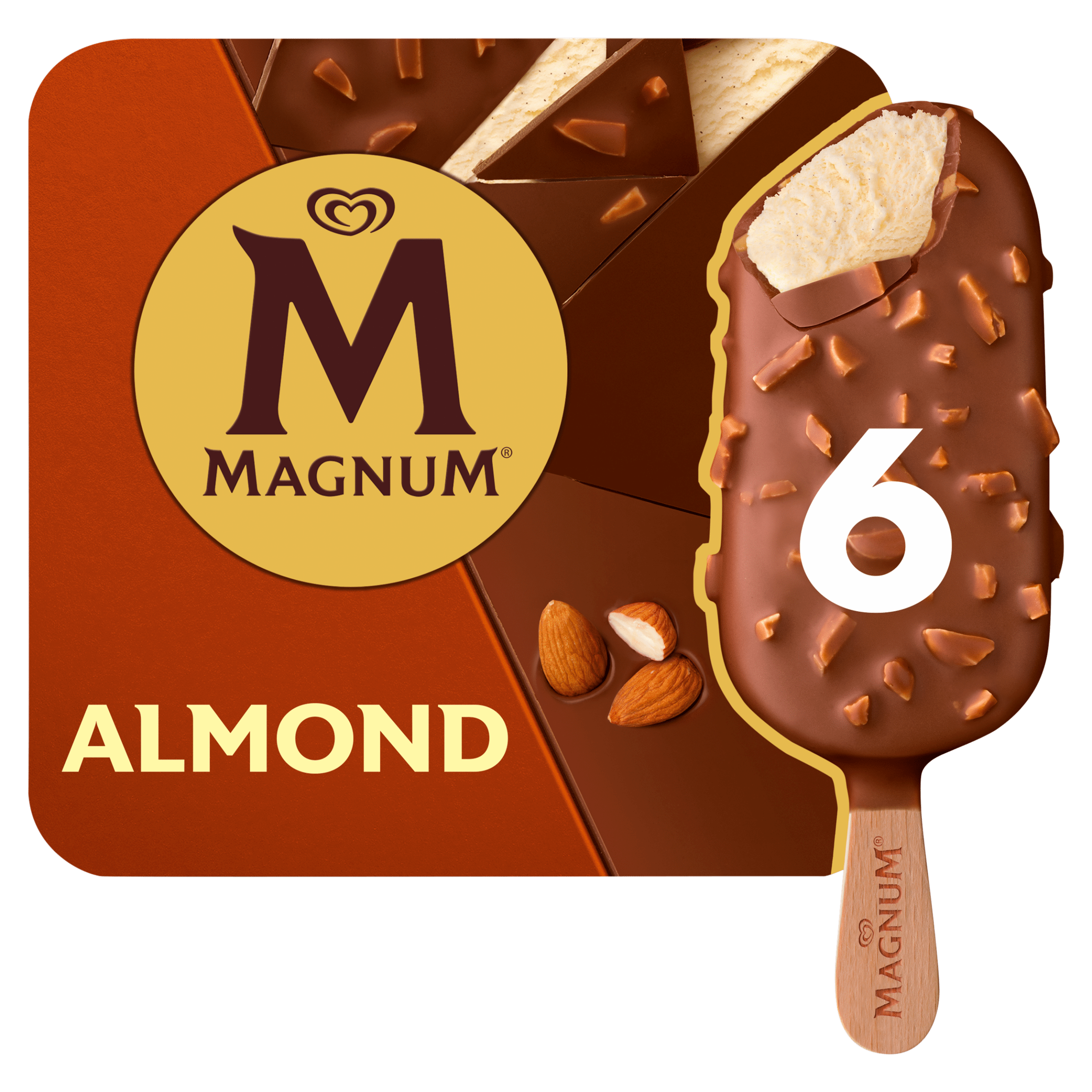 Magnum almond Per Doos 600 ml