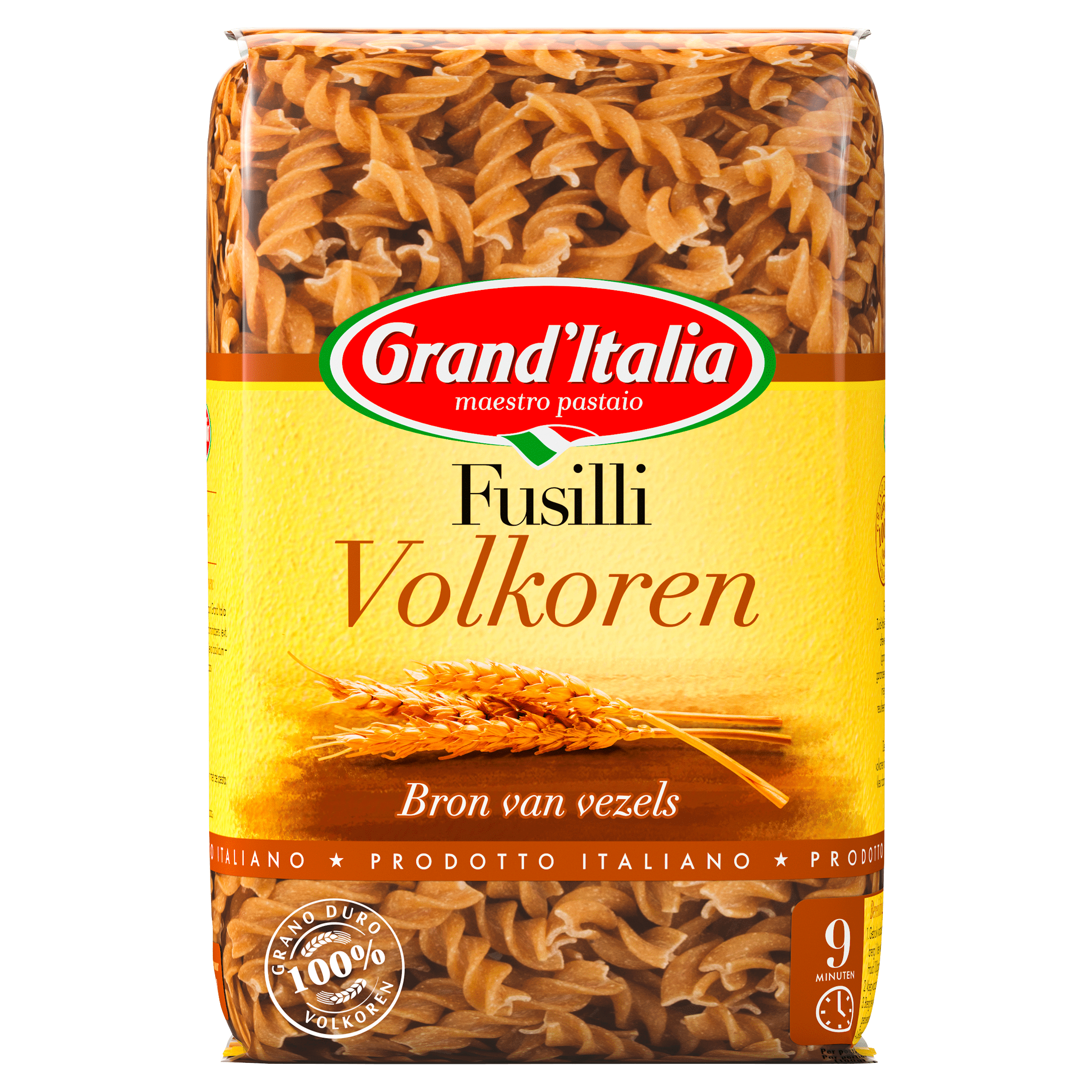 Grand'Italia Fusilli volkoren Per Zak 500 g