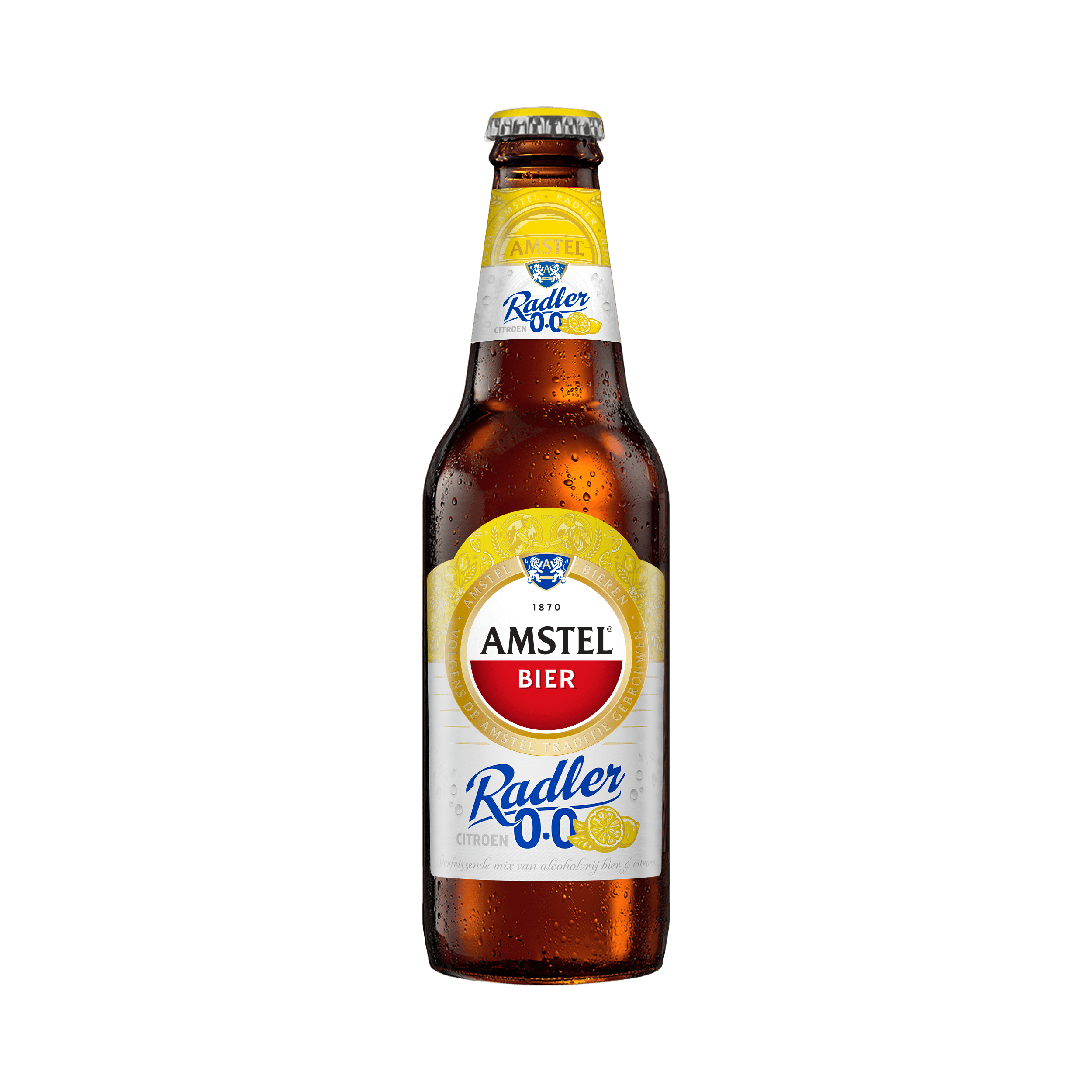 Amstel Radler citroen 0.0 bier fles Per Fles 300 ml