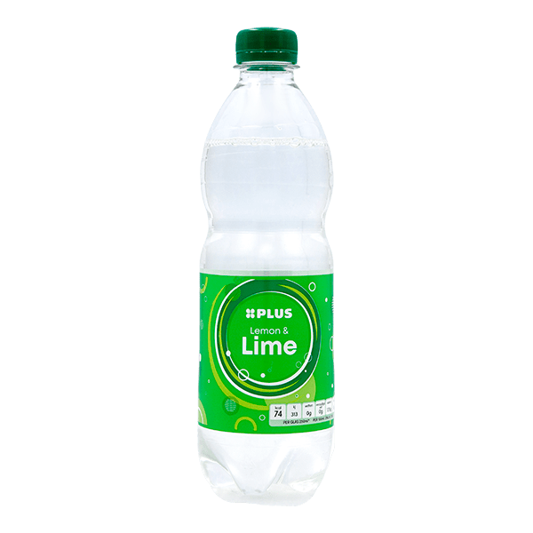 PLUS Drink lemon lime Per Fles 500 ml