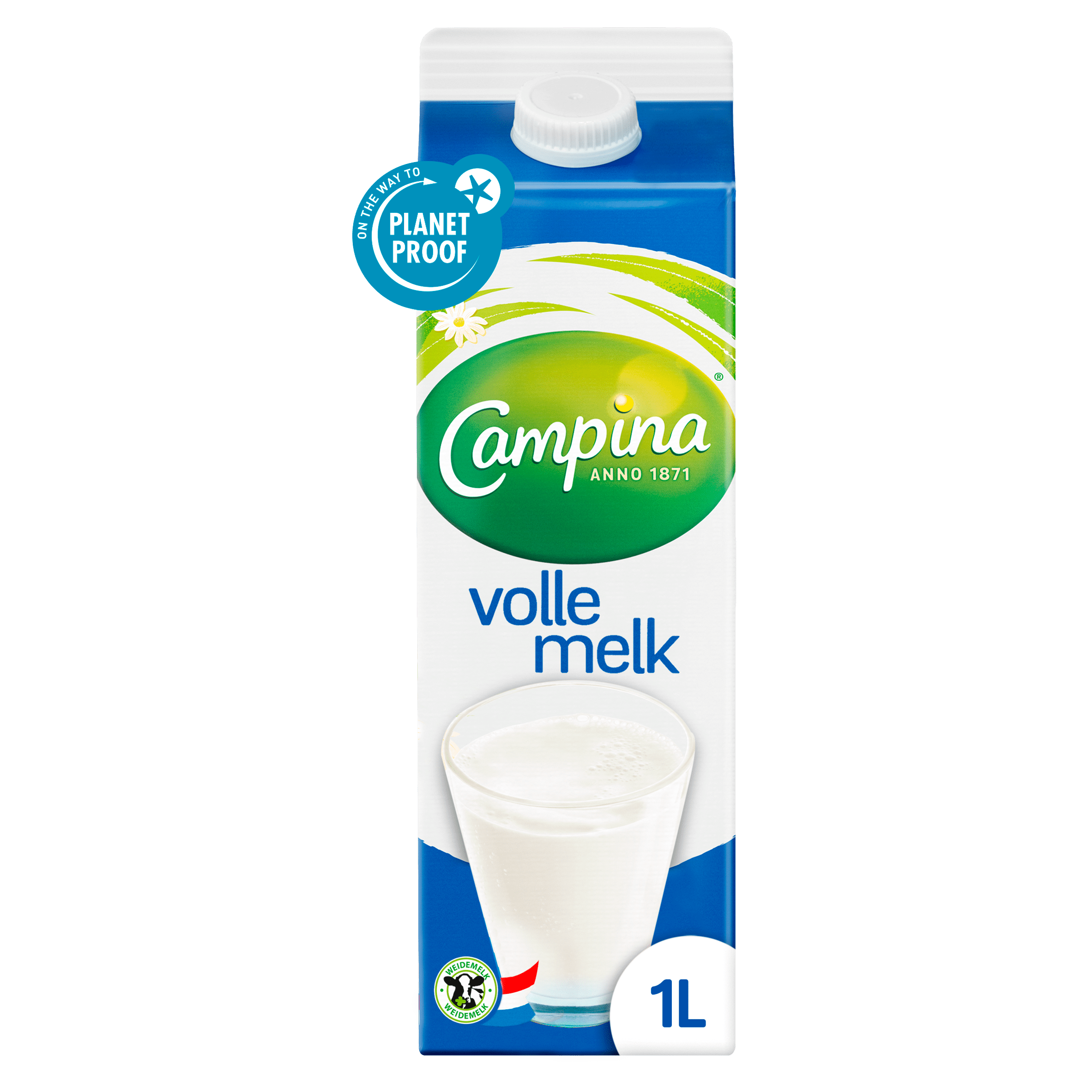 Campina Volle melk Per Pak 1000 ml