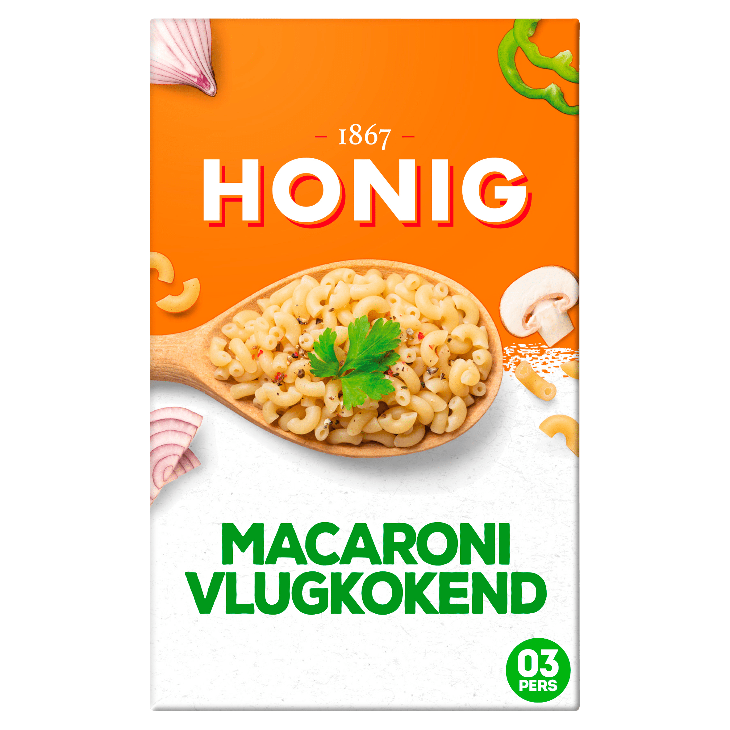 Honig Macaroni vlugkokend Per Doos 250 g