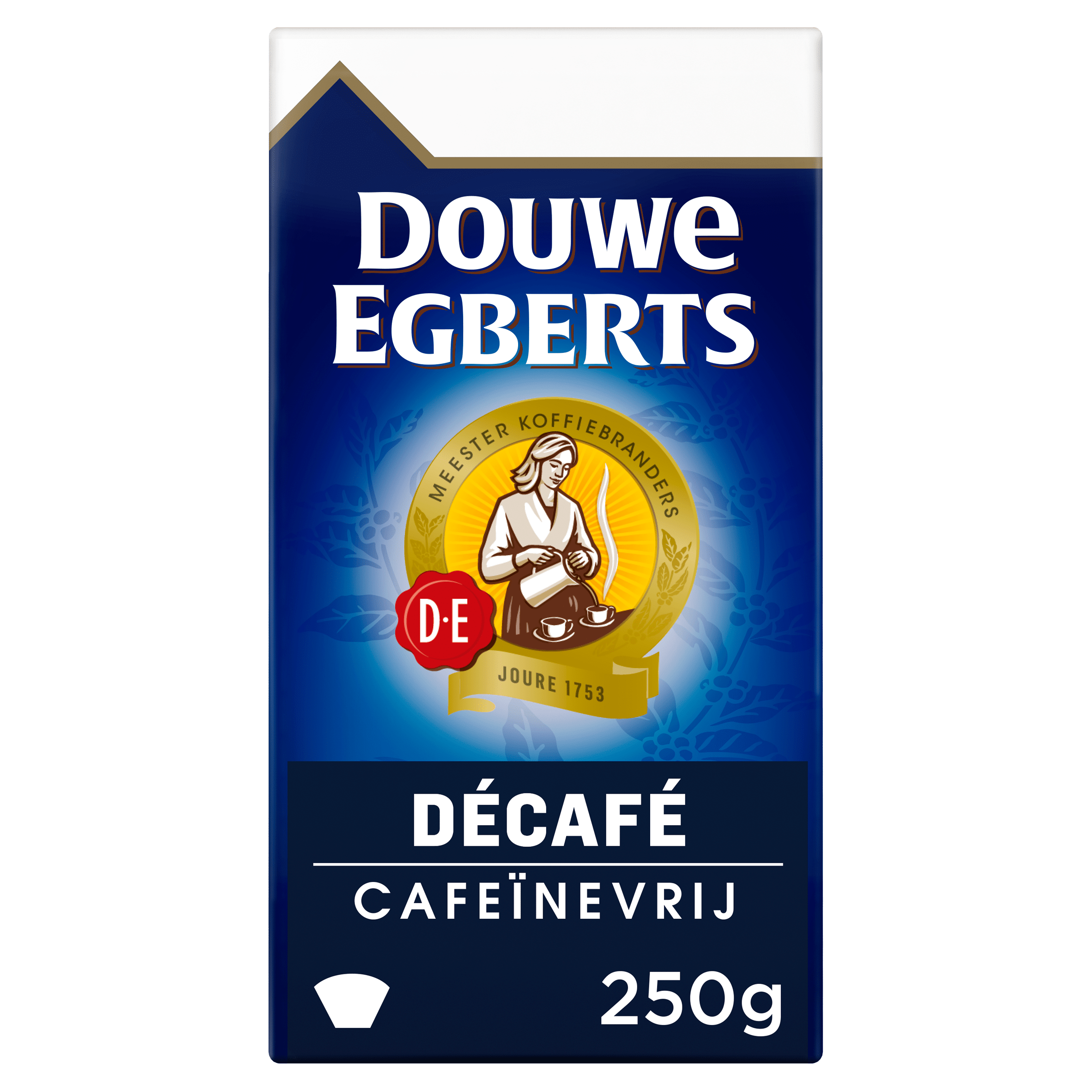 Douwe Egberts Décafé cafeïnevrije filterkoffie Per Pak 250 g