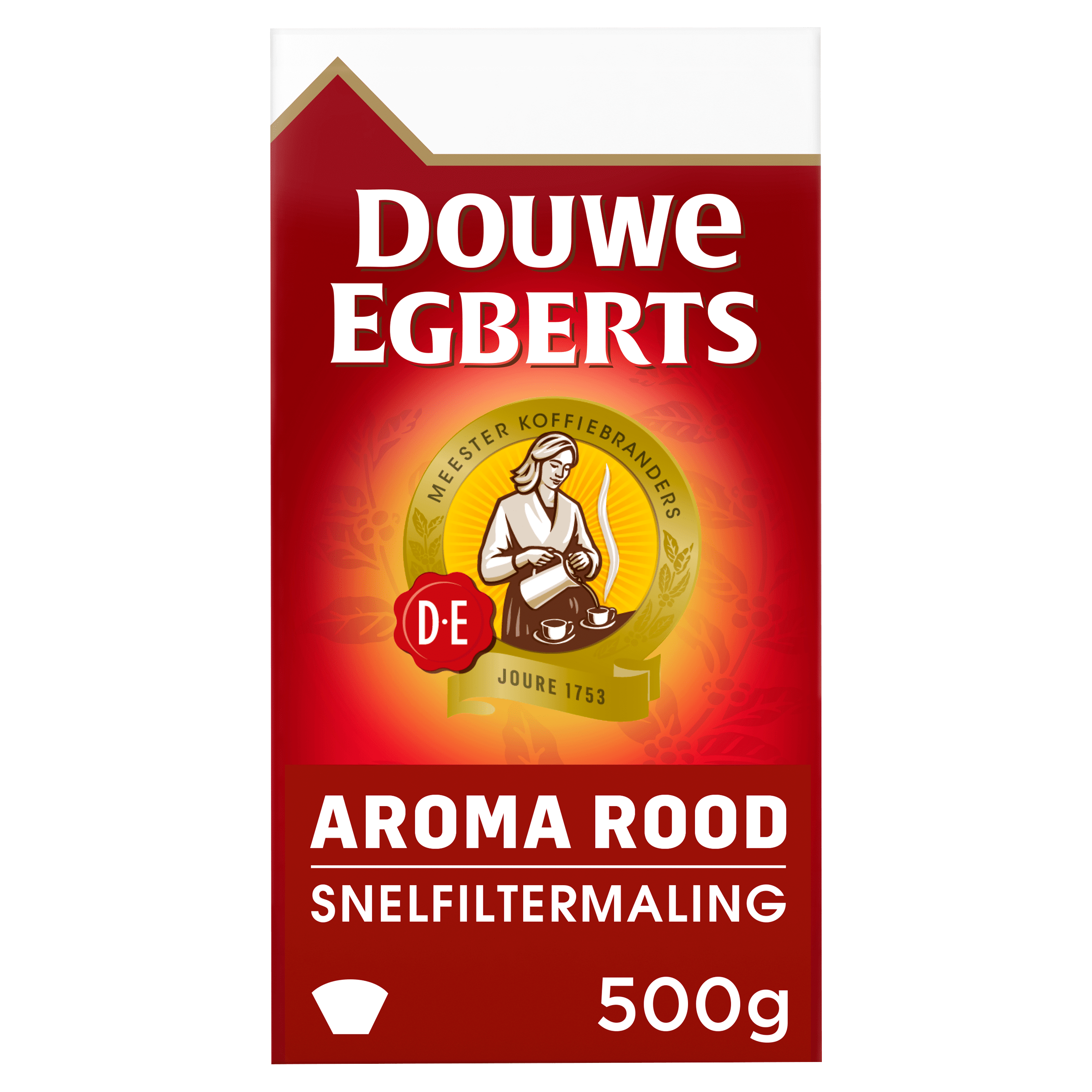 Douwe Egberts Aroma rood filterkoffie Per Pak 500 g