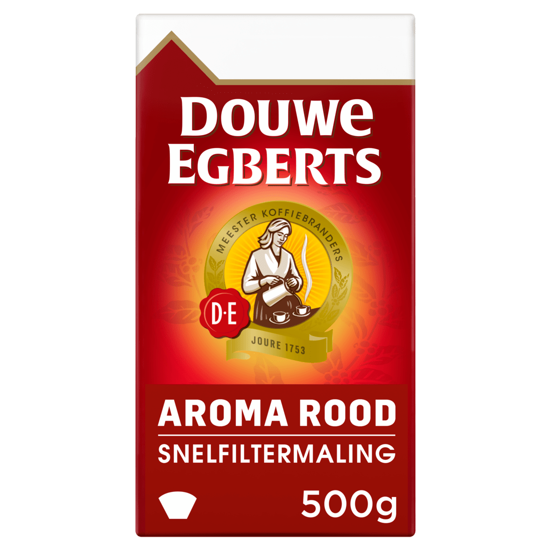Douwe Egberts Aroma rood filterkoffie Per Pak 500 g