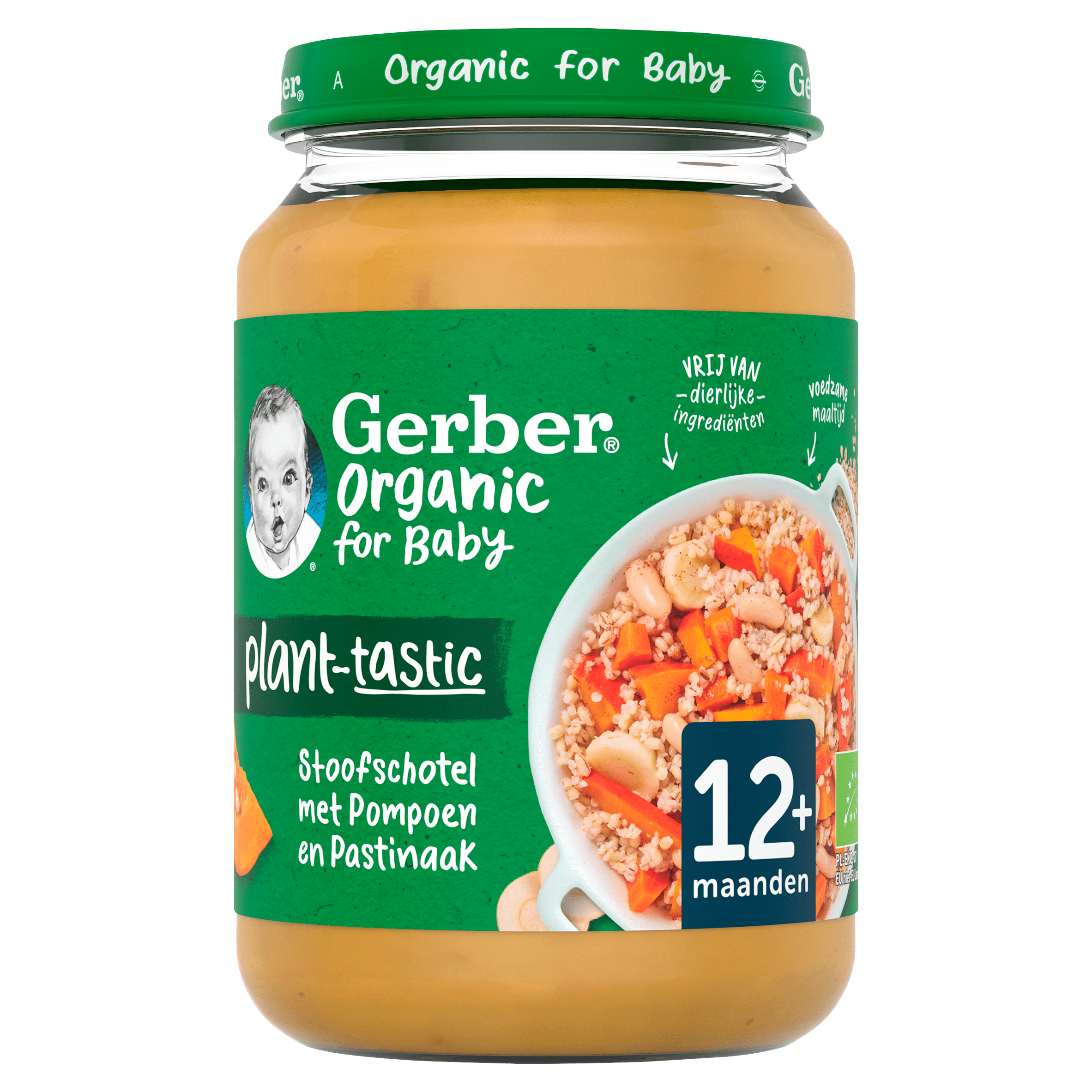 Gerber Stoofschotel met Pompoen en Pastinaak Per Pot 190 g