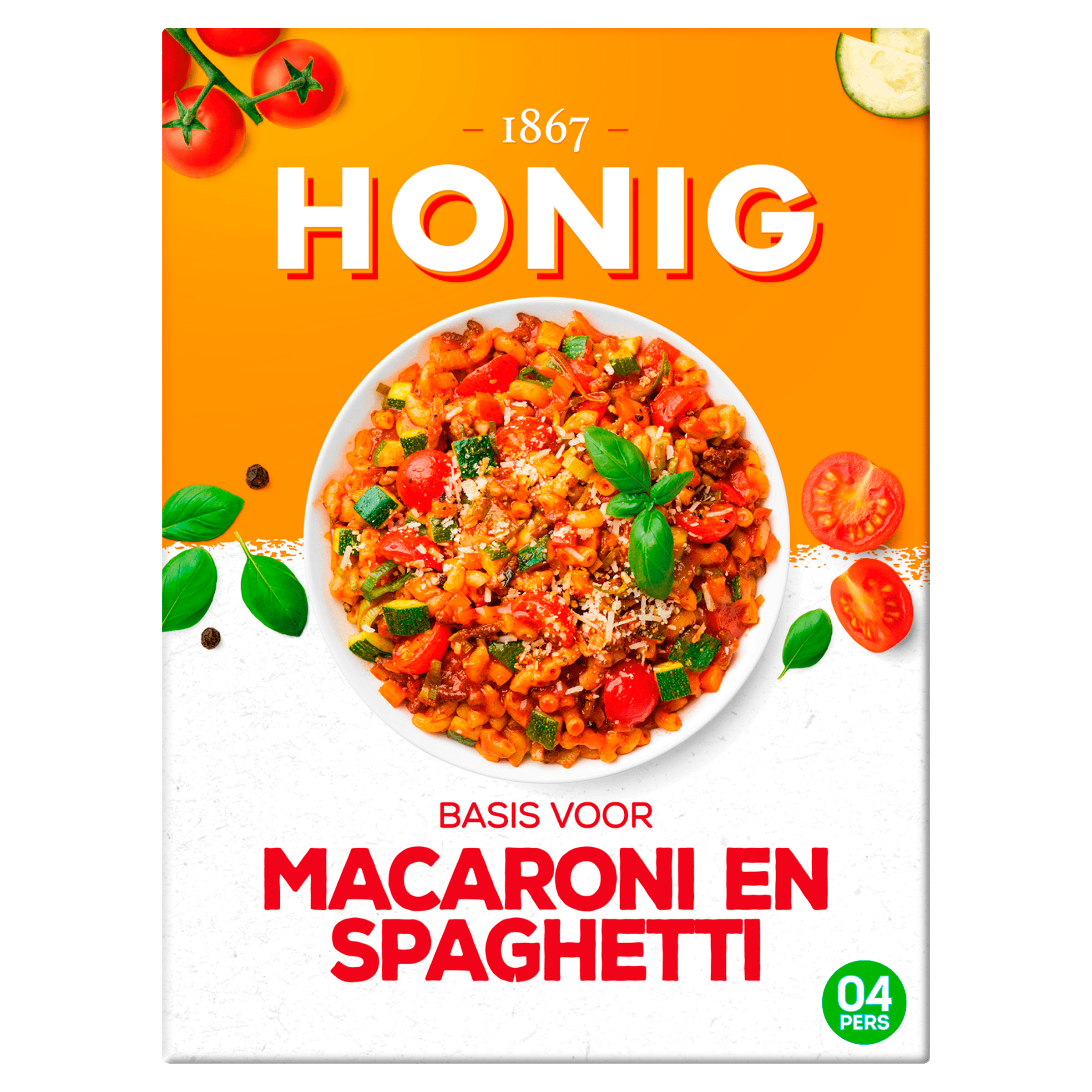 Honig Mix voor macaroni en spaghetti Per Doos 41 g