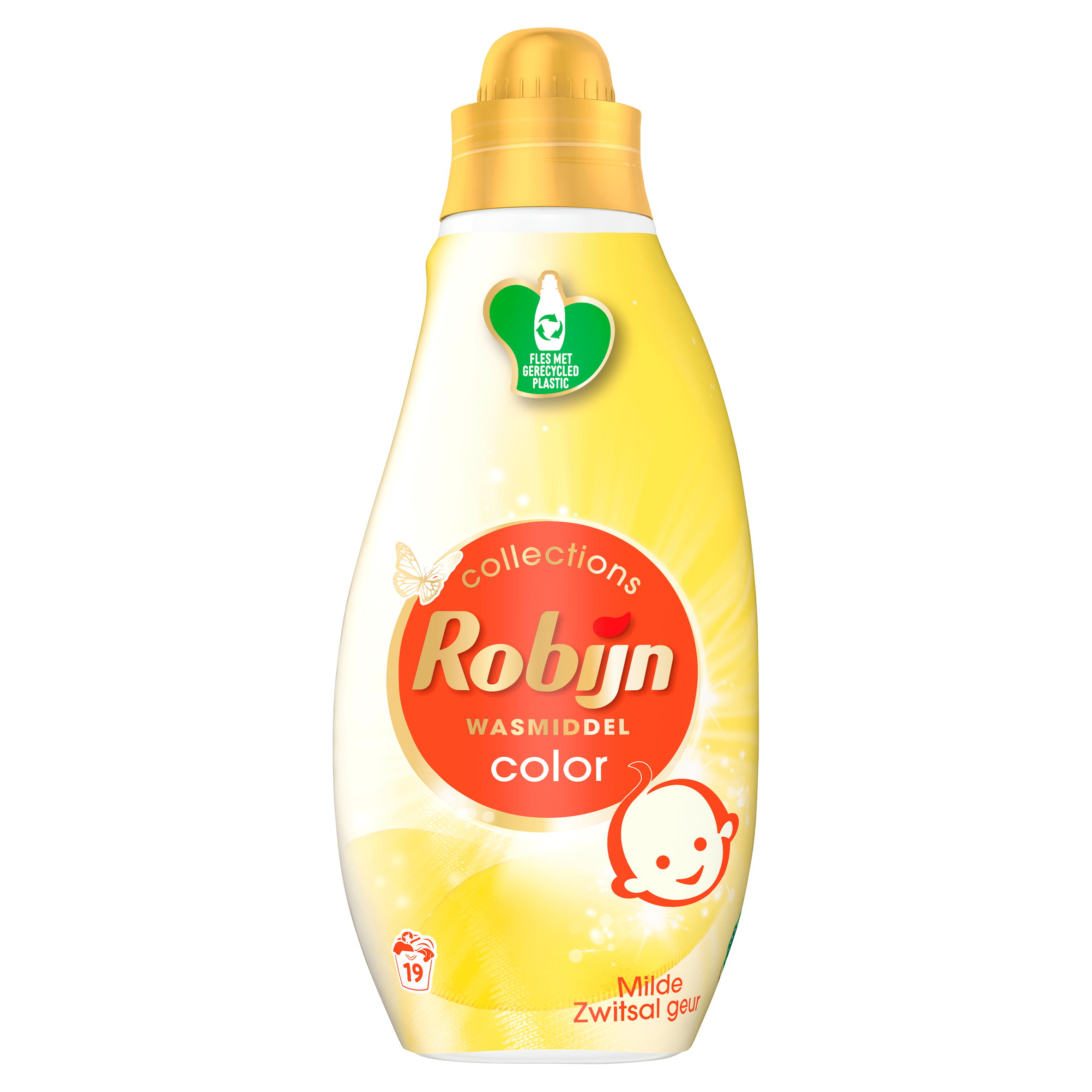 Robijn Klein & krachtig zwitsal color 19sc Per Fles 665 ml