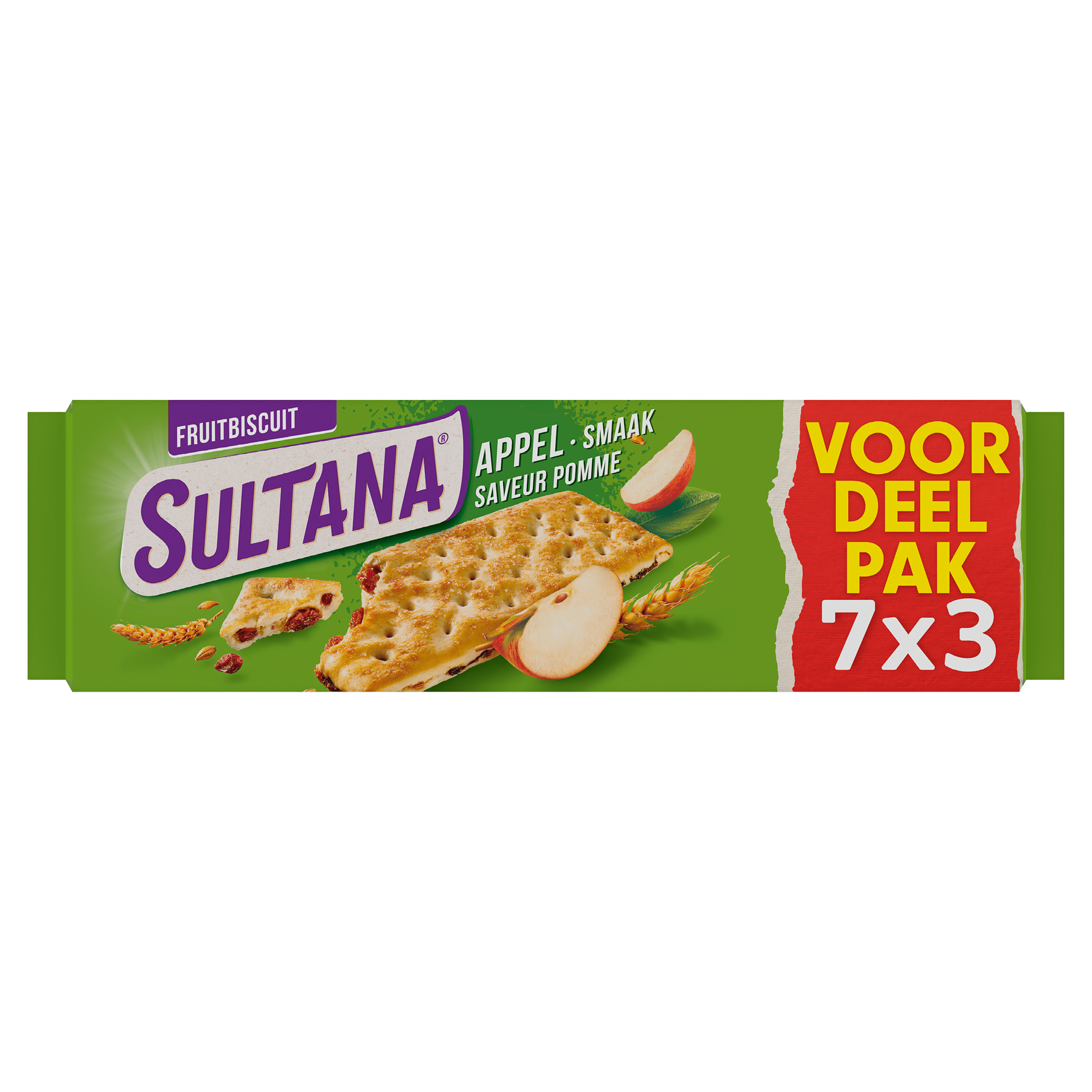 Sultana FruitBiscuits Appel Per Wikkel 305 g