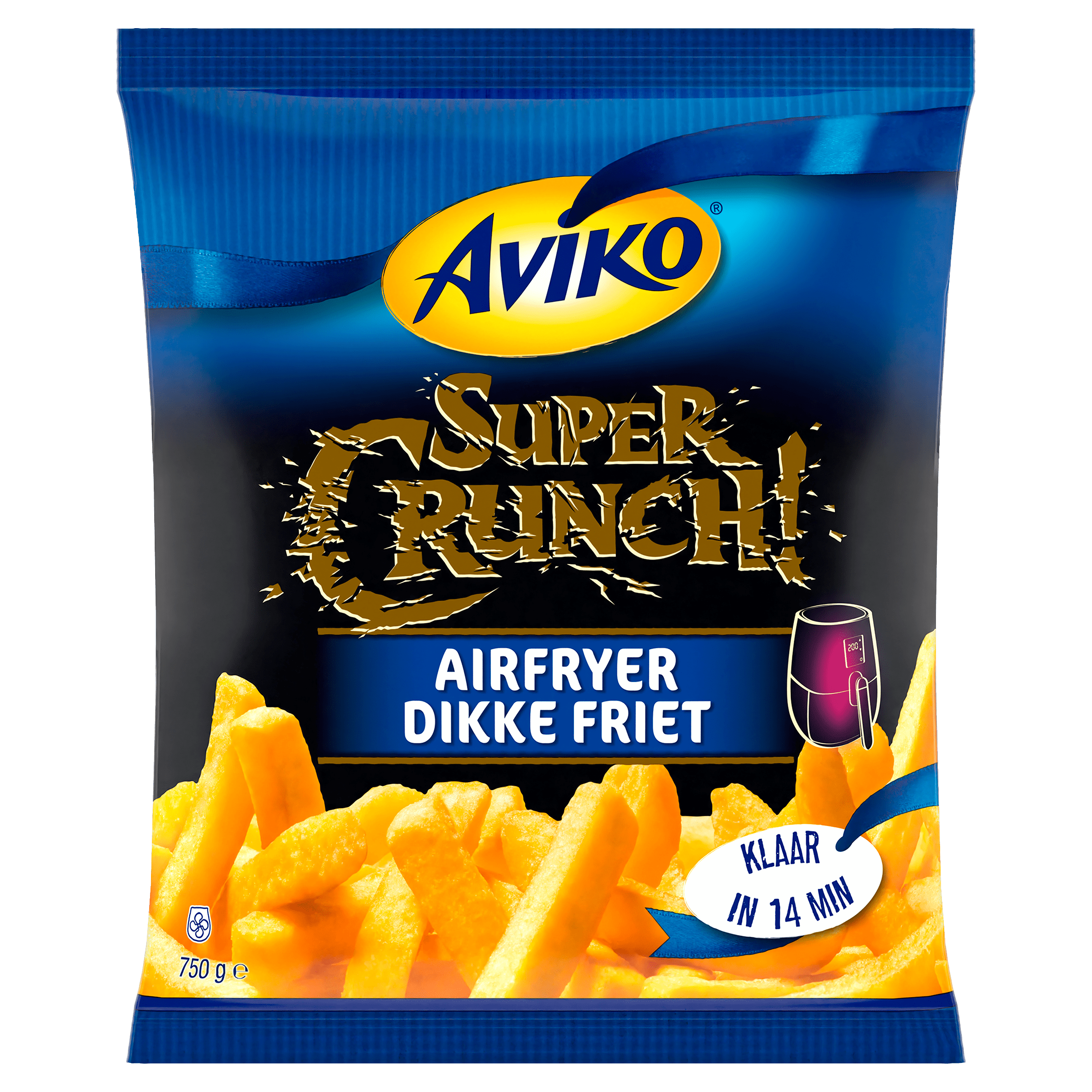 Aviko Dikke Friet Supercrunch Airfryer Per Zak 750 g