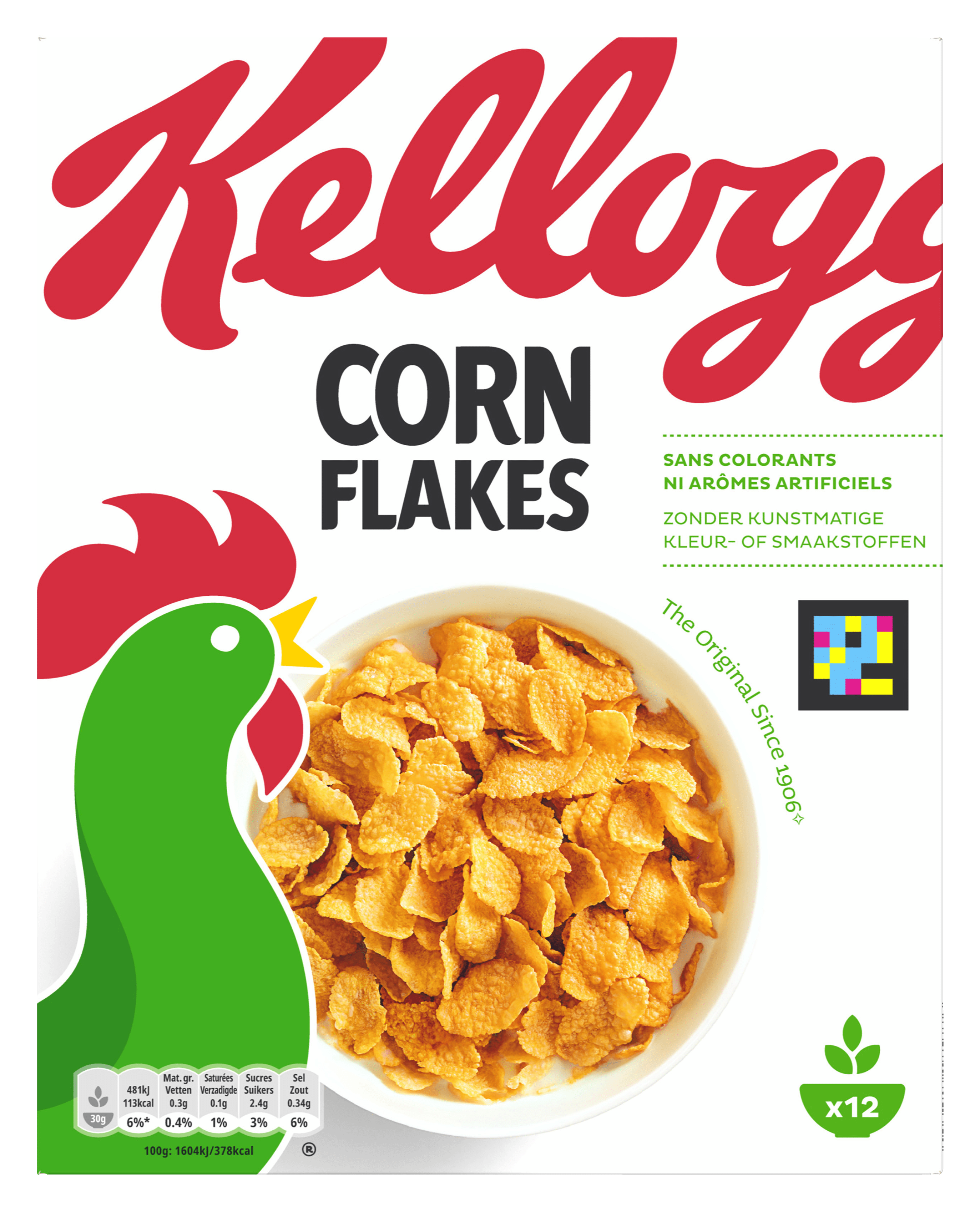 Kellogg's Cornflakes Per Doos 375 g