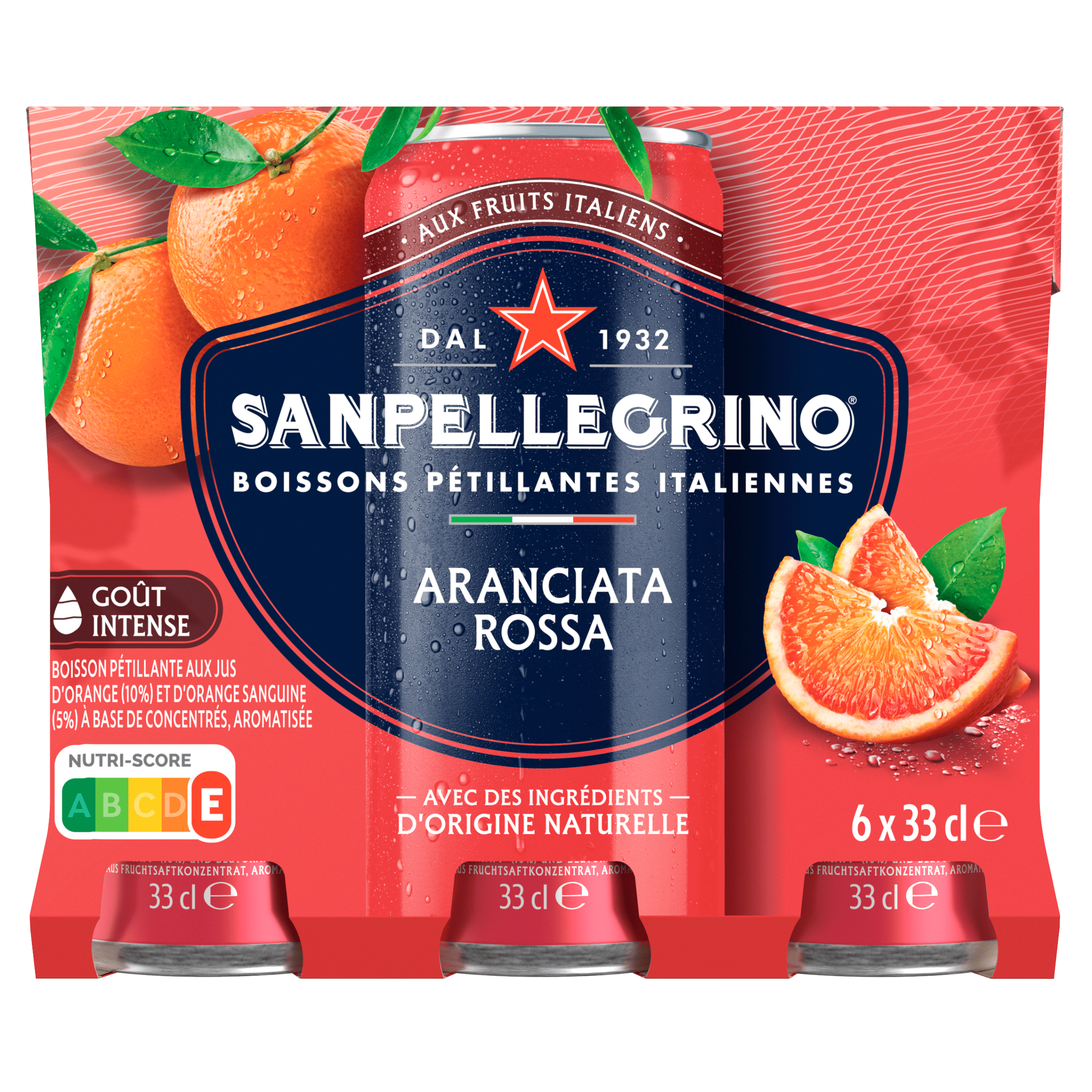 San Pellegrino Aranciata Rossa Per Set 1980 ml