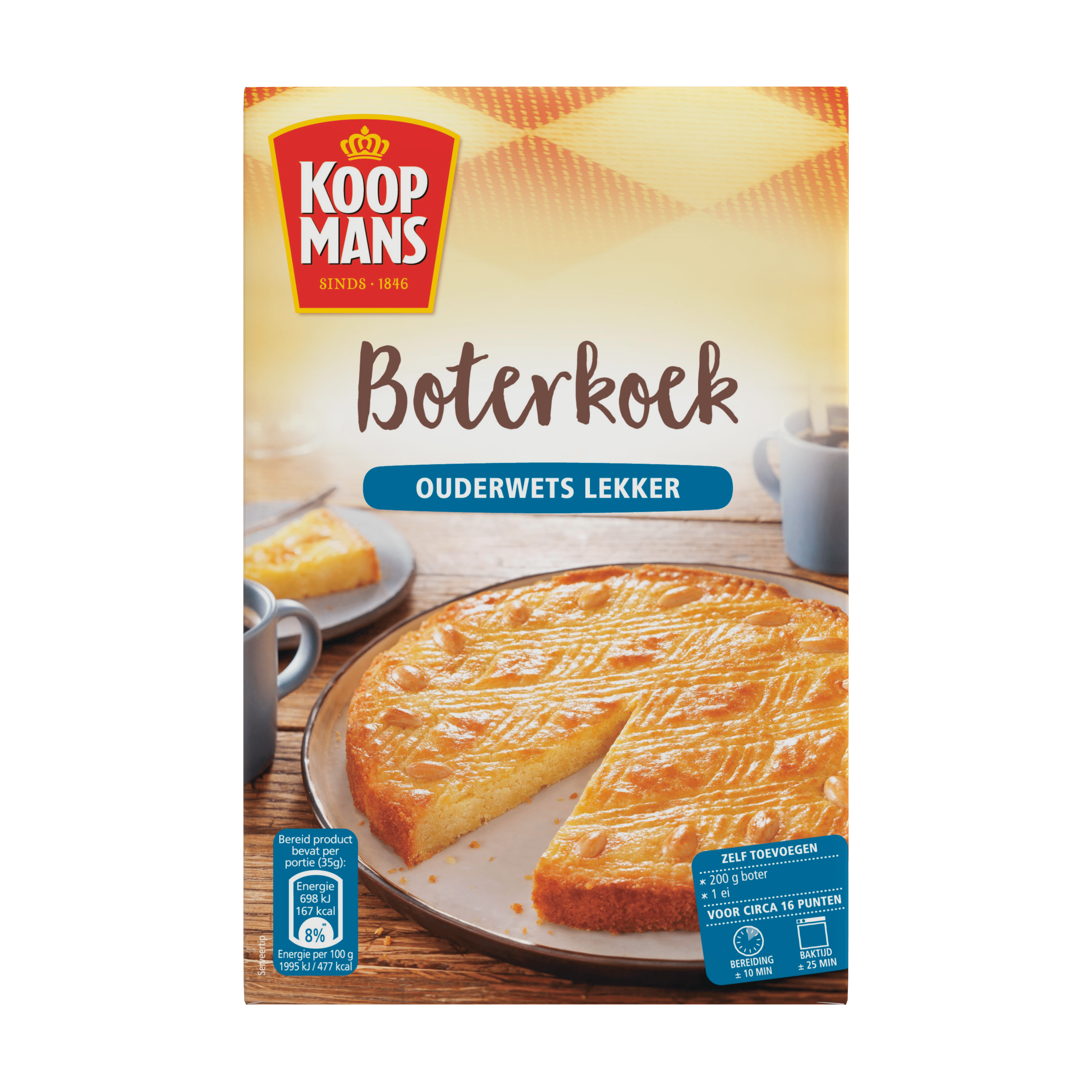 Koopmans Boterkoek bakmix Per Pak 400 g