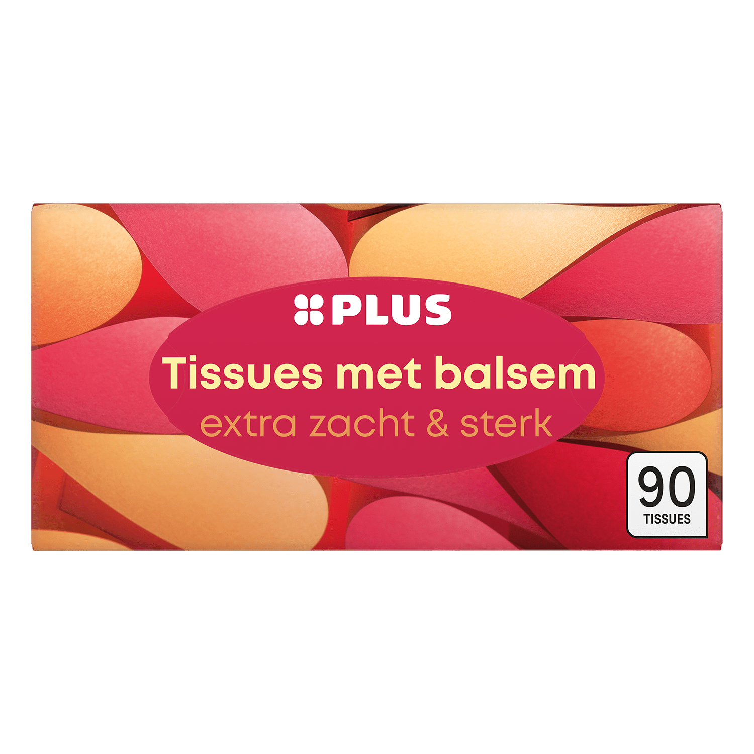 PLUS Tissues lotion 3 laags Per Doos 90 st