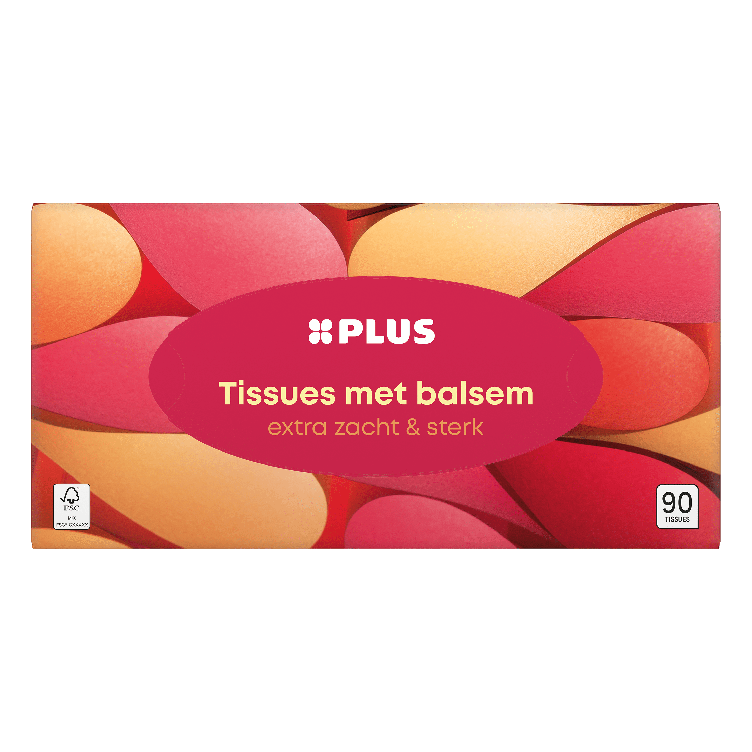 PLUS Tissues lotion 3 laags Per Doos 90 st