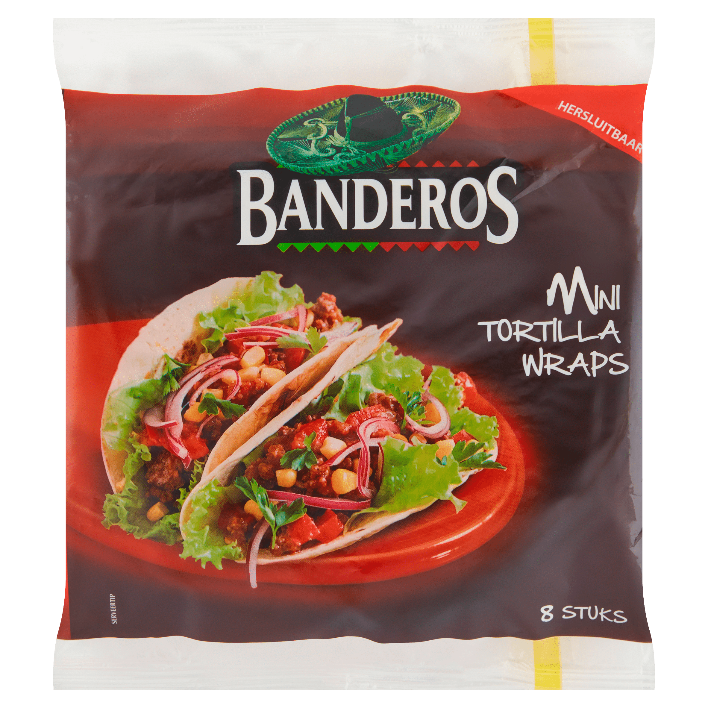 Banderos Tortilla wraps mini Per Zakje 230 g - PLUS