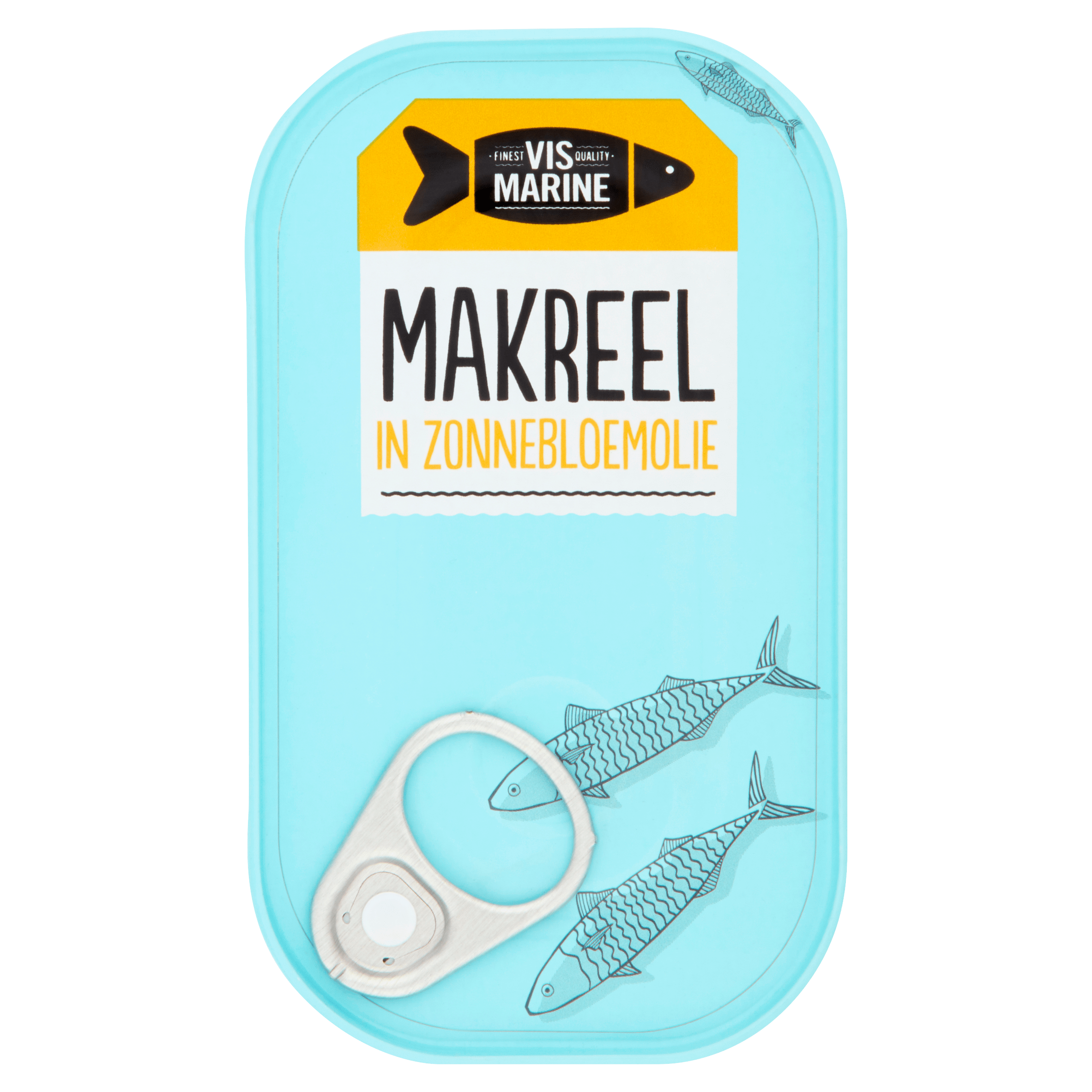 Vis Marine Makreel in zonnebloemolie Per Blik 125 g