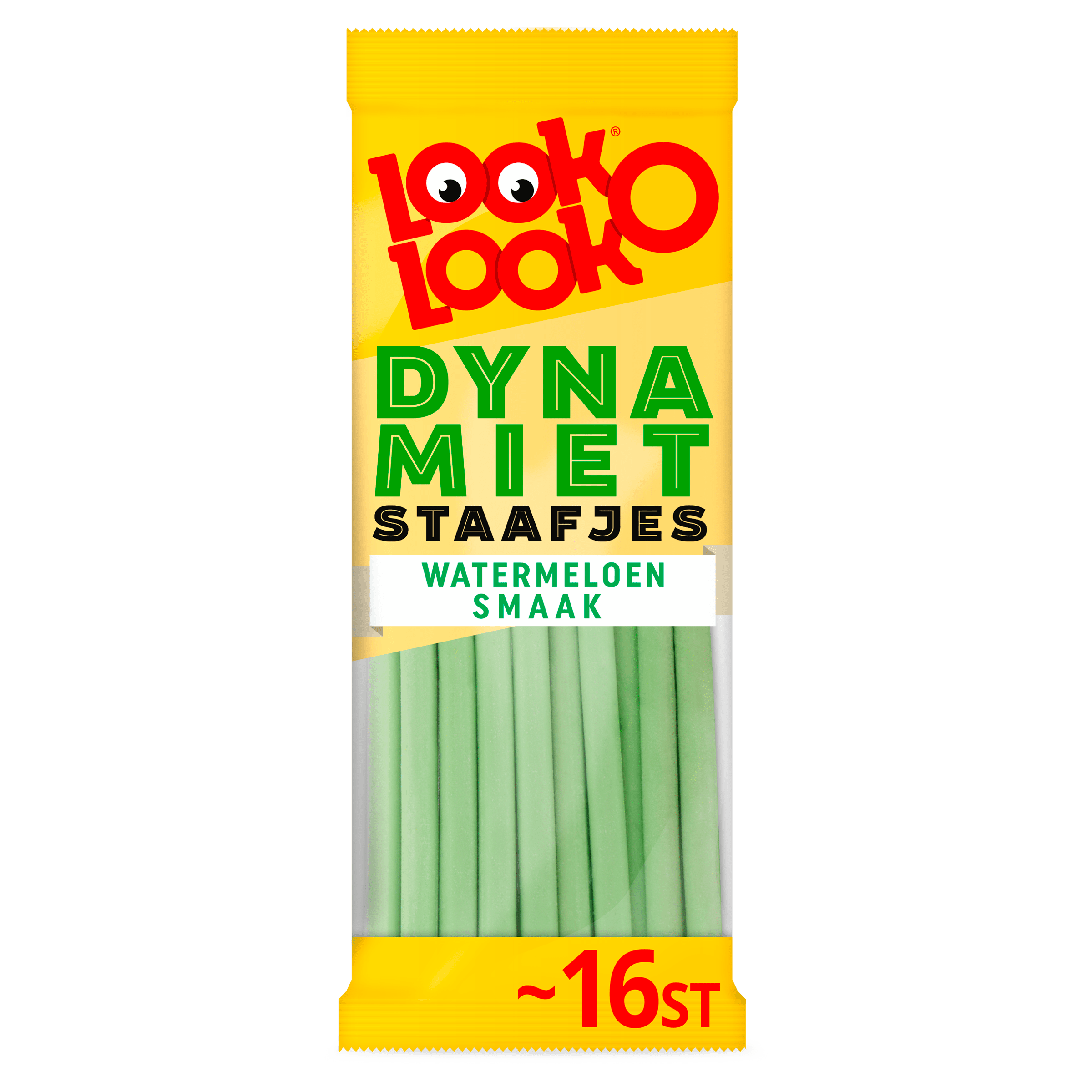 Look o Look Dynamietstaafjes watermeloen Per Zak 110 g